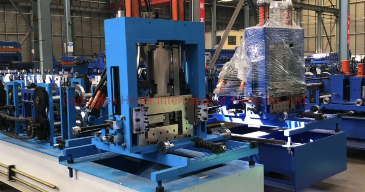 Changeable u purlin roll forming machine in Brazil | Machine Matcher