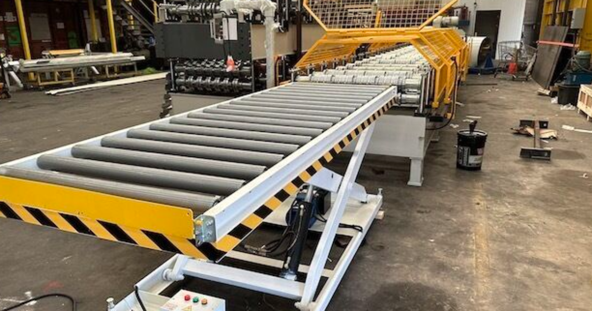 What is a Runout Table in a Roll Forming Line? | Machine Matcher