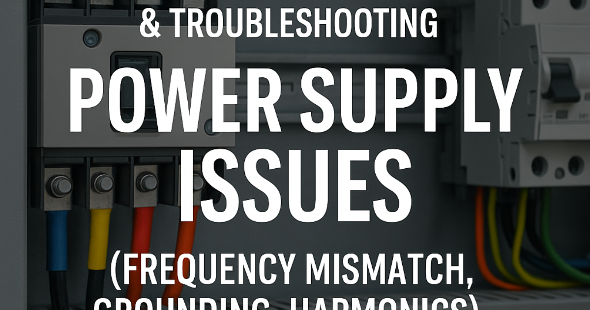 Electrical Diagnostics & Troubleshooting: Power… | Machine Matcher
