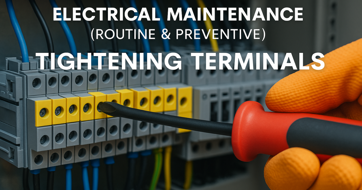 Electrical Maintenance (Routine & Preventive):… | Machine Matcher