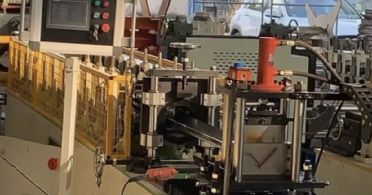 Aluminum roof T style drip edge roll forming… | Machine Matcher