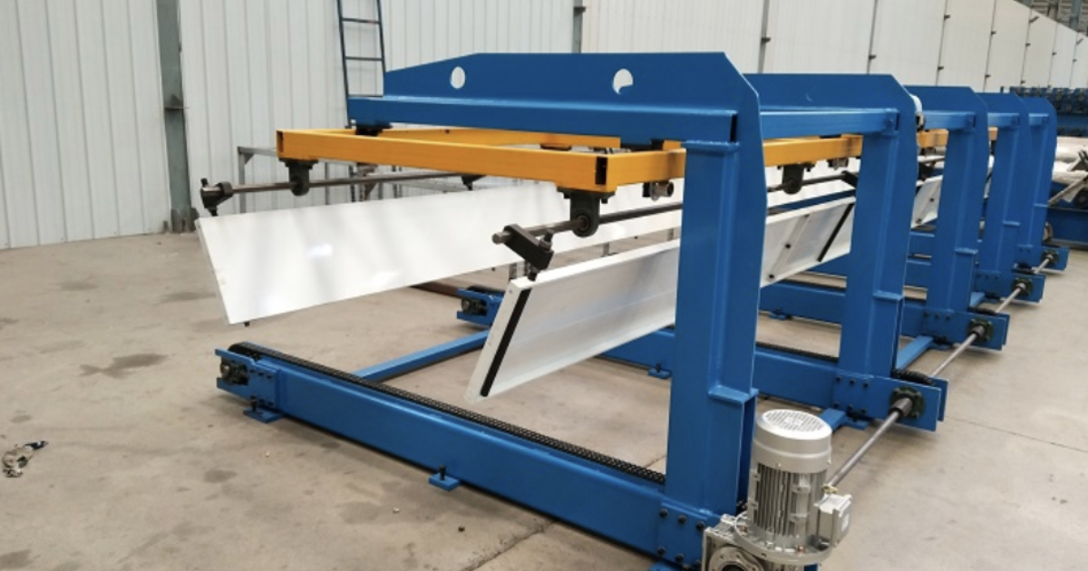 Auto stacker for roofing sheets in china | Machine Matcher