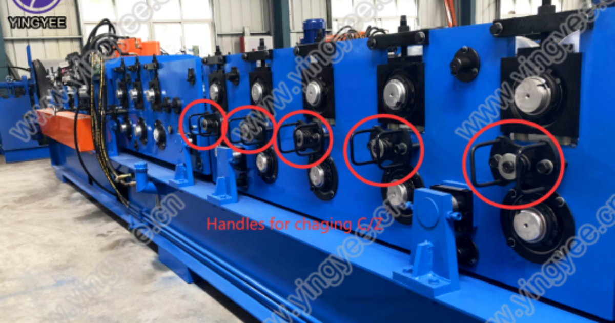 Automatic C/Z purlin machine with universal cutter… | Machine Matcher