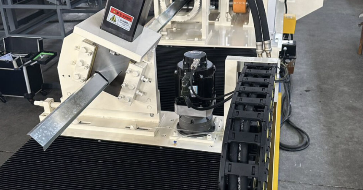 Corrugated drip edge roll forming machine California | Machine Matcher