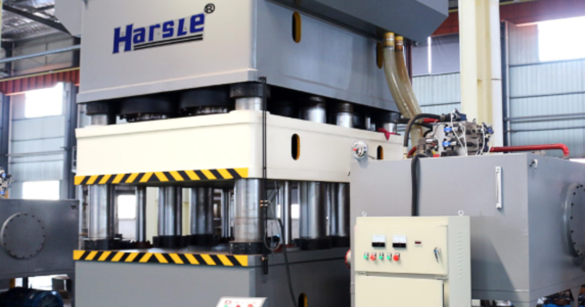 HARSLE 5000T Door Embossing Machine | Machine Matcher