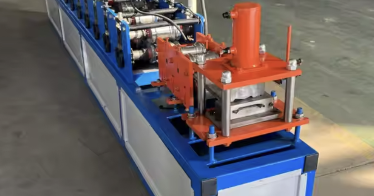 Industrial roller shutter door roll forming machine… | Machine Matcher