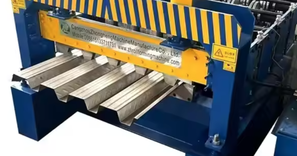 Intermediate Rib Deck Roll Forming Machine – UAE | Machine Matcher