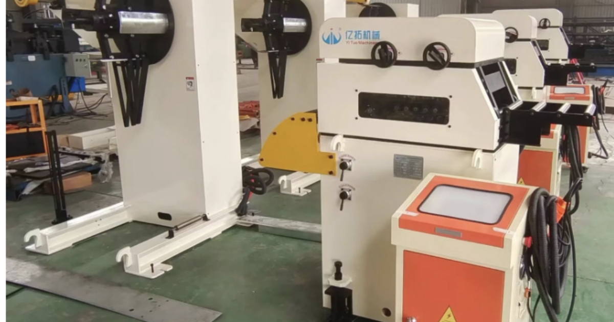 Metal material decoiler leveler feeder in USA | Machine Matcher