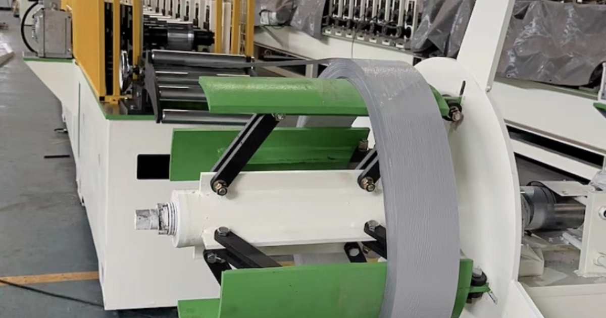 Steel drip edge roll forming machine | Machine Matcher