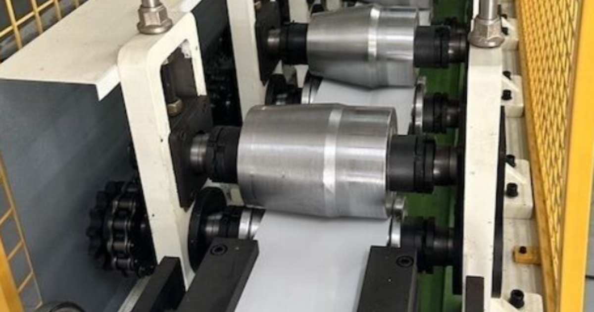 Steel roof drip edge roll forming machine USA | Machine Matcher