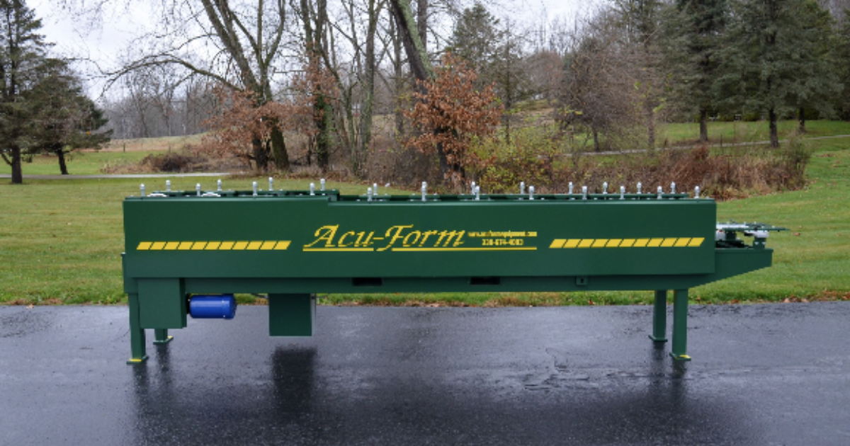 Acu-Form roll formers | Machine Matcher